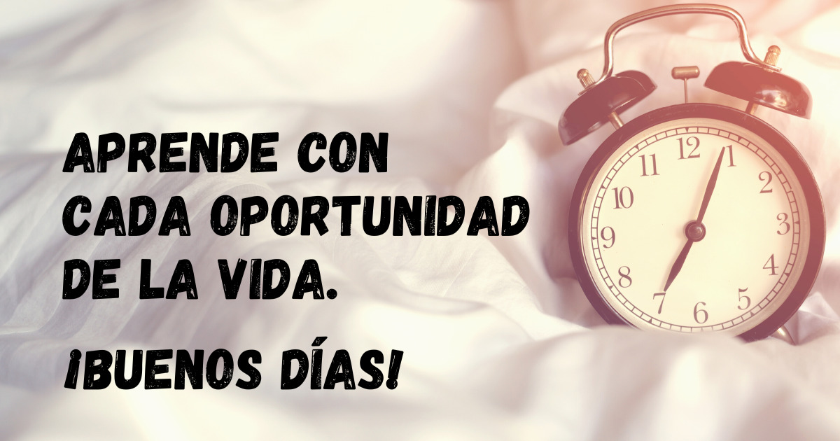 Cada oportunidad de la vida... - Frases con Emoción