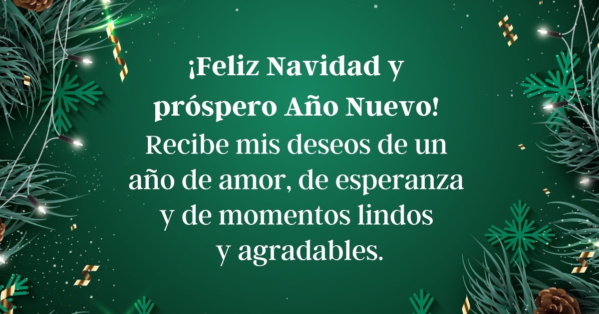 Recibe mis deseos de un año de amor... - Frases con Emoción